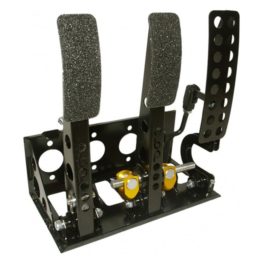 OBP Victory Range Universal Floor Mounted 3 Pedal Box Assembly ...